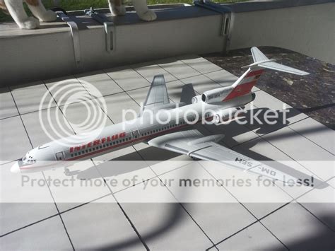 Tupolev Tu 154 Interflug 1 100 Veb Plasticart Ready For Inspection Aircraft