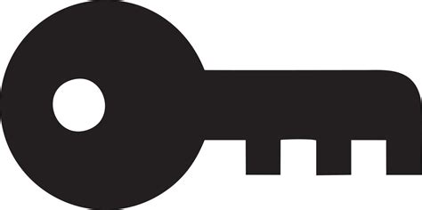 Lock Security Icon Symbol Vector Image Illustration Of The Key Secure Access System Vector