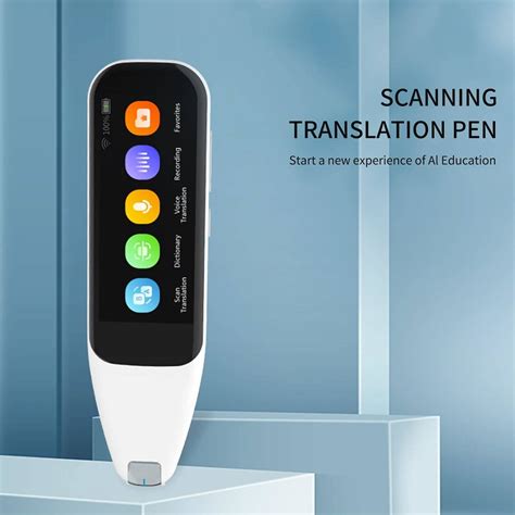 Scanning pen Dictionary Translation Pen Scanner Text Scanning Reading Translator Device ...