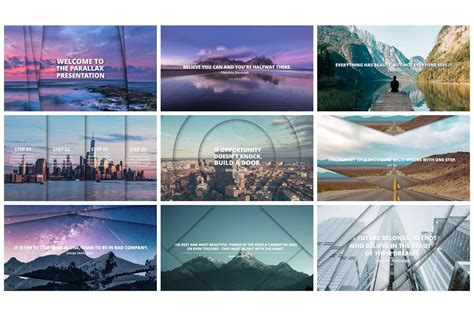 ad parallax effect powerpoint slides by abert on creativemarket 25