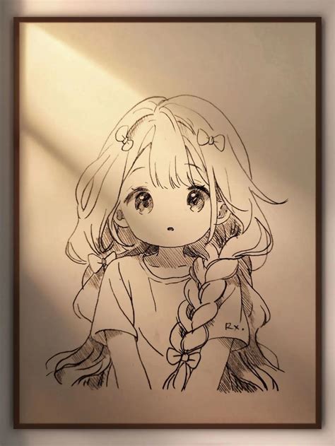 简笔画女孩图片可爱有动作 简笔画女孩图片可爱有动作怎么画 画趣文库（我爱生活）