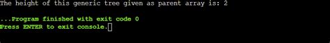 Tree Parent Array Naukri Code