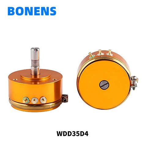 Wdd35d4 1k2k5k10k Conductive Plastic Potentiometer 19mm Short Axis