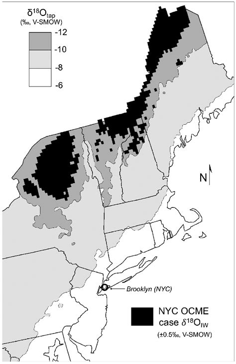 Nyc Ocme Brooklyn Residents Rib Bone Carbonate δ 18 O Iw Based
