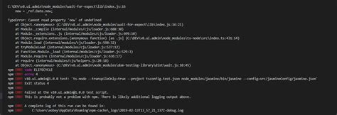 Typeerror Cannot Read Property Now Of Undefined · Issue 300 · Testing Libraryreact Testing