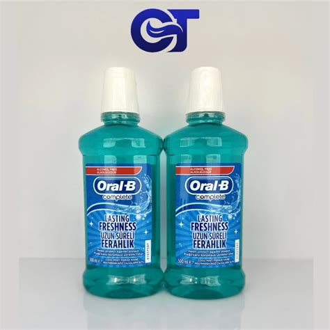 دهانشویه اورال بی Oralb مدل Lasting Freshness ۵۰۰میل اورال بی تهران