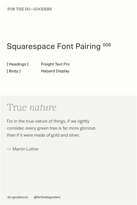 squarespace font pairing 008 modern approachable font pairing