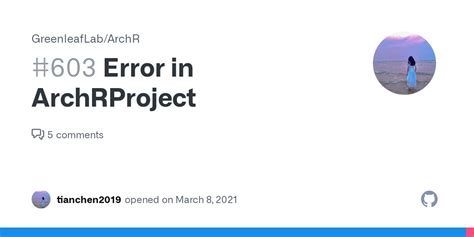 Error In Archrproject Issue Greenleaflab Archr Github