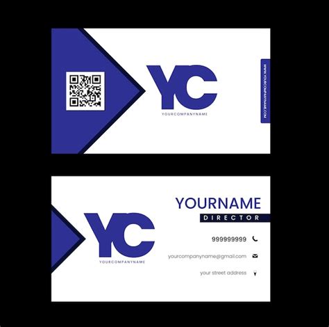 Psd 블루 명함 모형 방문 카드 템플릿 브랜딩 모형 프리미엄 벡터