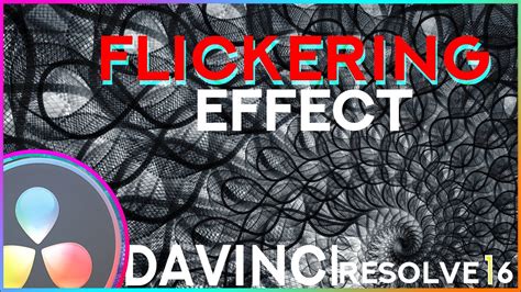 3 Cool Easy Flicker Effects In Davinci Resolve 16 Youtube