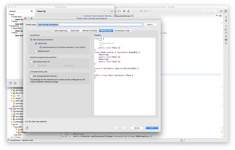 Tip Of The Day Eclipse Clean Up S Codequality OpenMRS Talk