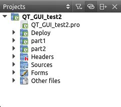 How To Show Nested Pri Files In Project Pane Of Qt Creator Stack