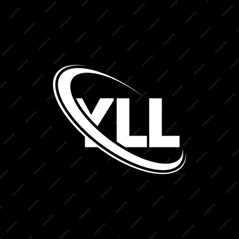Logotipo De Yll Diseño De Logotipo De Letra Yll Iniciales Logotipo Yll Vinculado Con Círculo