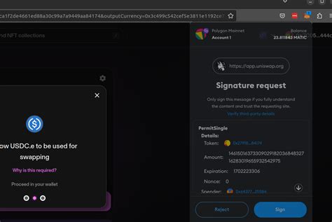 Swap USDC E To USDC GigaStar