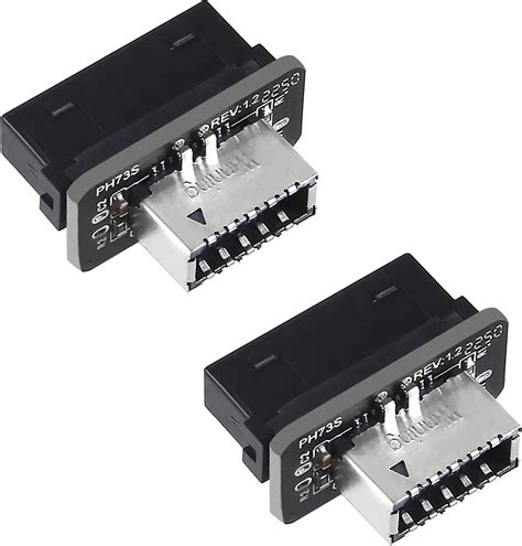 Lilila Ree Usb 3 1 Front Panel Adapter Type E To Usb 3 0 Header Adapter 3 Port