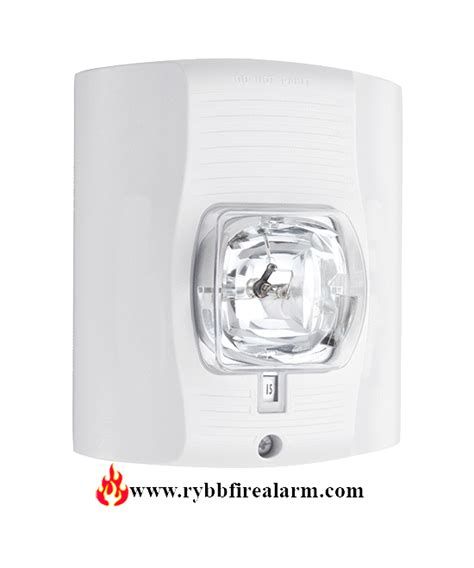 System Sensor SW P White Wall Strobe Rybb Fire Alarm