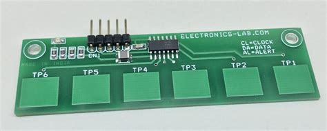 Channel Capacitive Touch Sensor Module Electronics Lab