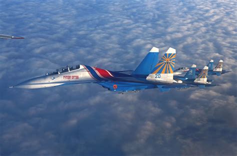 Авиа Группа Высшего Пилотажа Русские витязи Military Aircraft Russian Jet Air
