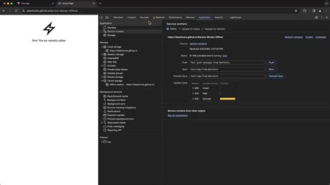 Practical Application Of The Application Tab In Chrome Developer Tools