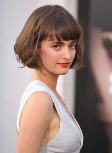 96 Coolest Short Bob Haircuts With Bangs Styleoholic I 2024 Frisure