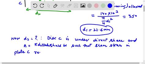 solved the assembly consists of three disks a b and c that are used