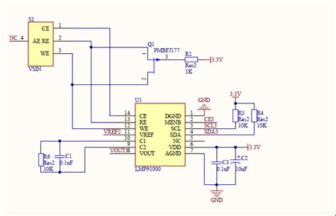 Lmp91000 When I Insert In Or Pull Out The Gas Sensor The Vout Has No