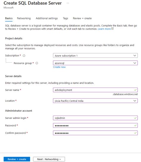 Deploying Azure SQL Database Using Azure Data Studio