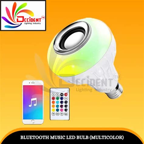 Multicolor Bluetooth Music Led Bulb For Indoor At Rs 140 Piece In New Delhi