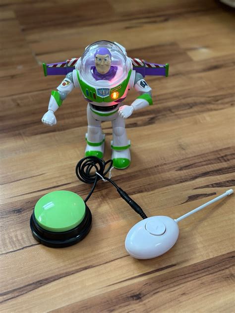 Buzz Lightyear Adapted Toy Button Sold Separately Etsy