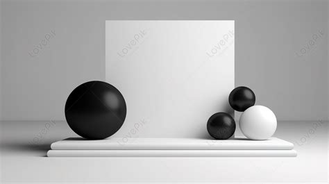 구체를 갖춘 세련된 3d 렌더링 연단으로 제품 디스플레이를 향상하세요 3d 배경 연단 배경 레이 배경 이미지 Hd 3d 연단 레이 배경 사진 무료 다운로드