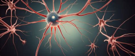 Neurons With Long Dendrites Connecting Illustrating Complex Neural Networks Premium Ai