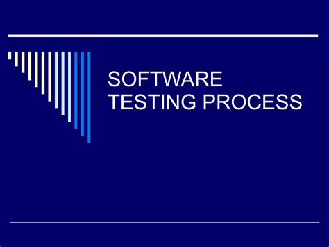 Chapter 3 Software Testing Process Ppt
