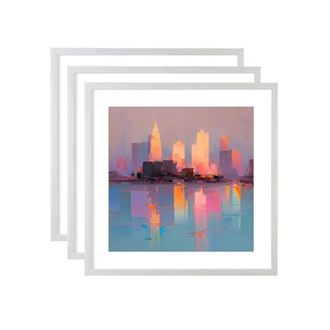 კლასიკური ალუმინის კვადრატული სურათის ჩარჩოები 3 პაკეტი Temu Georgia