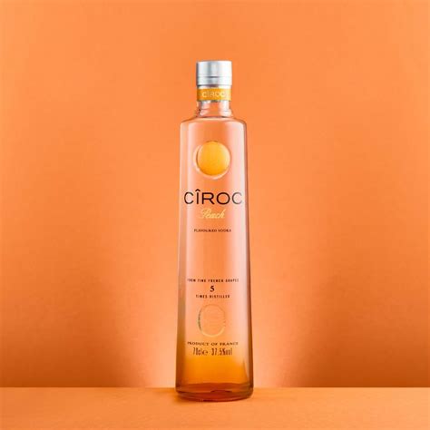 Ciroc Peach Logo Ciroc Peach Flavoured Vodka 70cl Uk