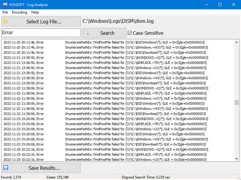 Log Analyzer For Pc Helps You Search Huge Text Files