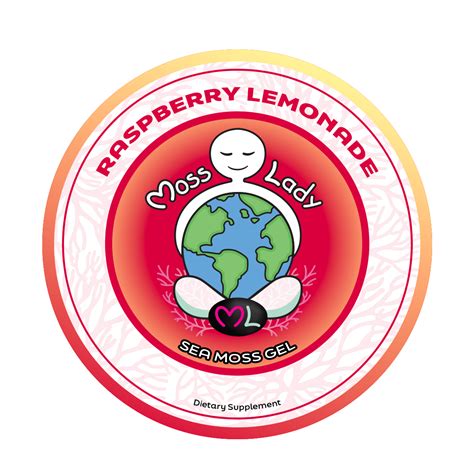 Raspberry Lemonade Moss Lady Wildcrafted Sea Moss Gel