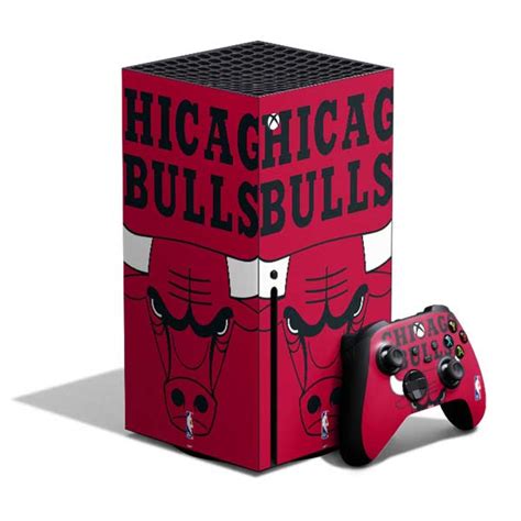 Chicago Bulls Large Logo Microsoft Xbox Skin Nba Skinit