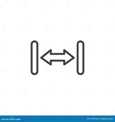 Resize Arrow Icons Set Vector Resize Icon Maximise Screen Sign