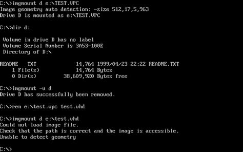 Unable To Mount Vhd Images On Dosbox X · Issue 3987 · Joncampbell123dosbox X · Github