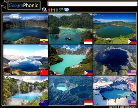 Famous Crater Lakes Quiz