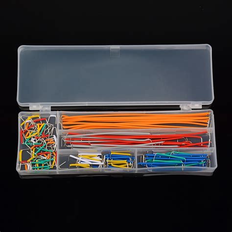 Pcs U Shape Solderless Breadboard Jumper Cable Wire Jump Wire Kit