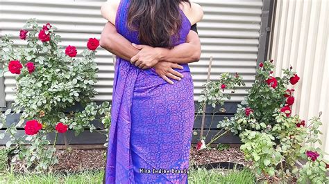 Sexy Indian Couple Romance In Outdoor Saree Sex Saree Lifted Up And