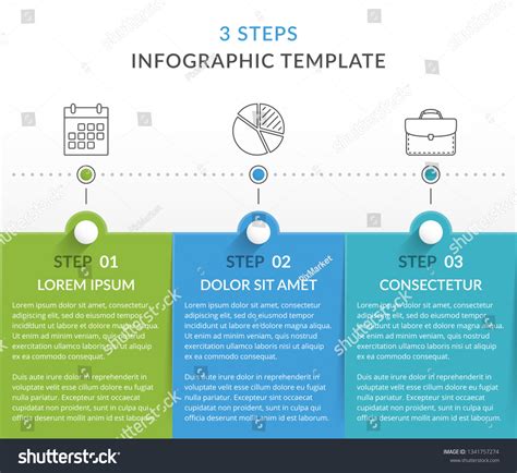 Infographic Template Steps Workflow Process Stock Vector Royalty Free Shutterstock