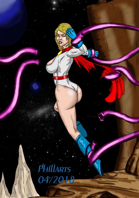 powergirl vs tentacles capturing by phillarts hentai foundry