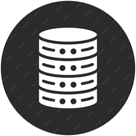 Premium Vector Database Icon Vector Icon Illustration Of Networking