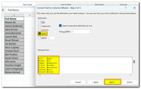 How To Split Cells In Excel In Different Ways