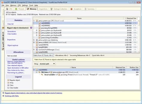 Audit De Performance Avec Yourkit Java Profiler