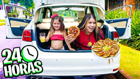 Eu E Minha IrmÃzinha Passamos 24 Horas Dentro Do Carro Youtube