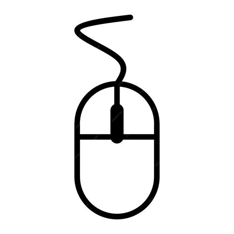 Premium Vector Mouse Computer Device Icon Mouse Driver