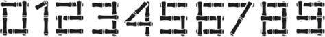 Bamboo Fill Otf 400 Font Decorativedisplay Decorative What Font Is